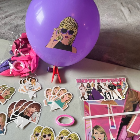 Taylor Swift | Party Supplies | Taylor Swift Party Supplies Birthday ...